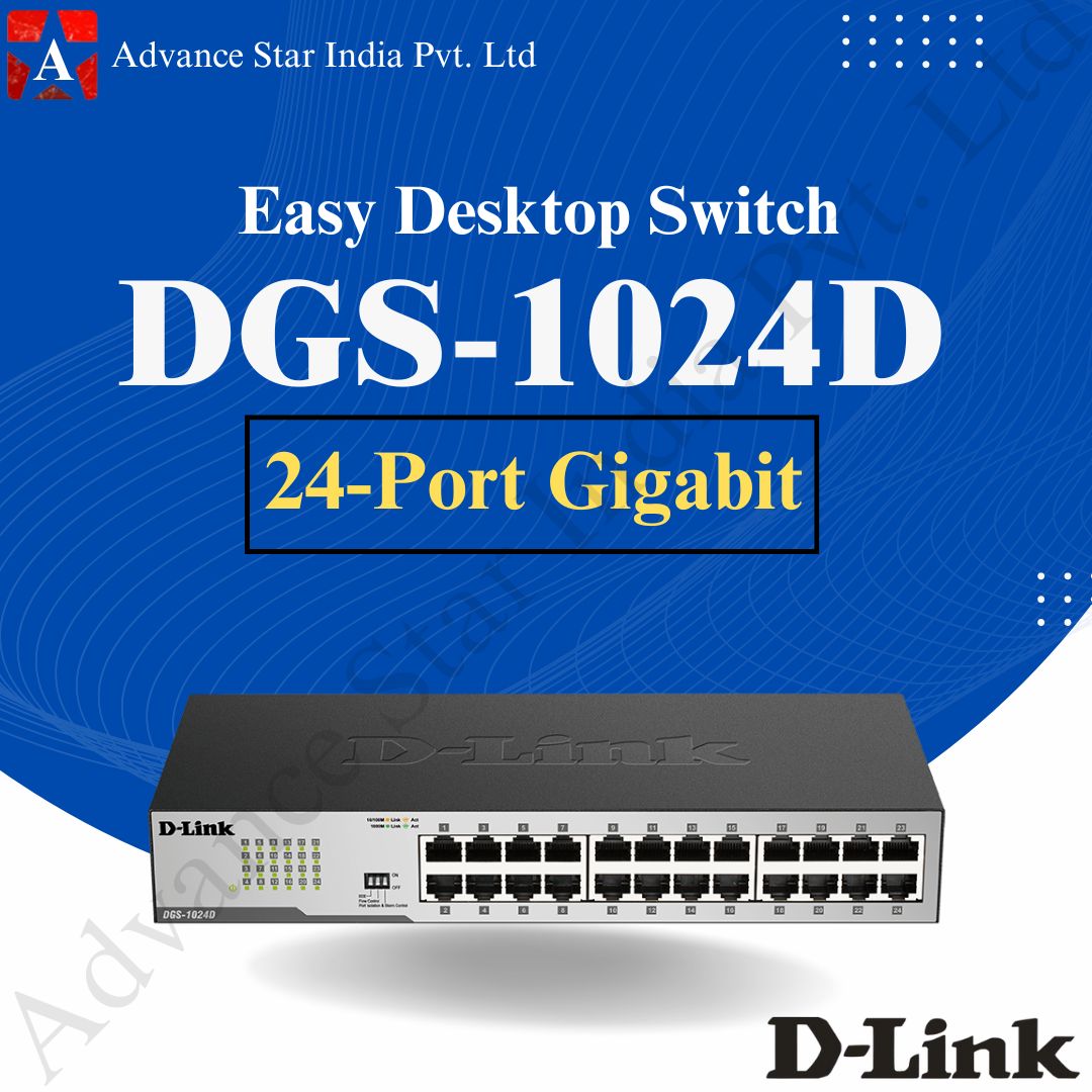 DGS-1024C 24-Port Gigabit Switch Dealer in Nehru Place Delhi