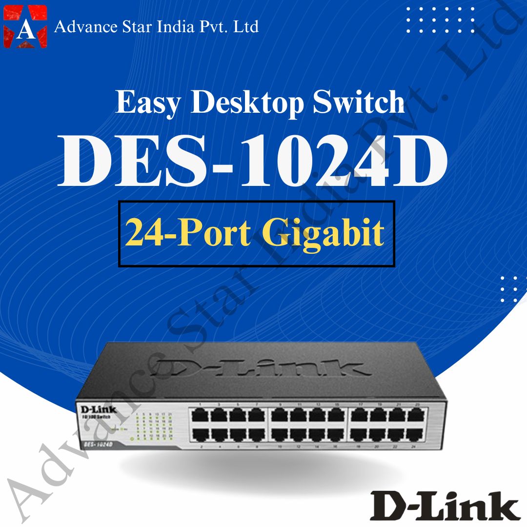 DES-1024D 24-Port Fast Ethernet Switch Dealer in Nehru Place