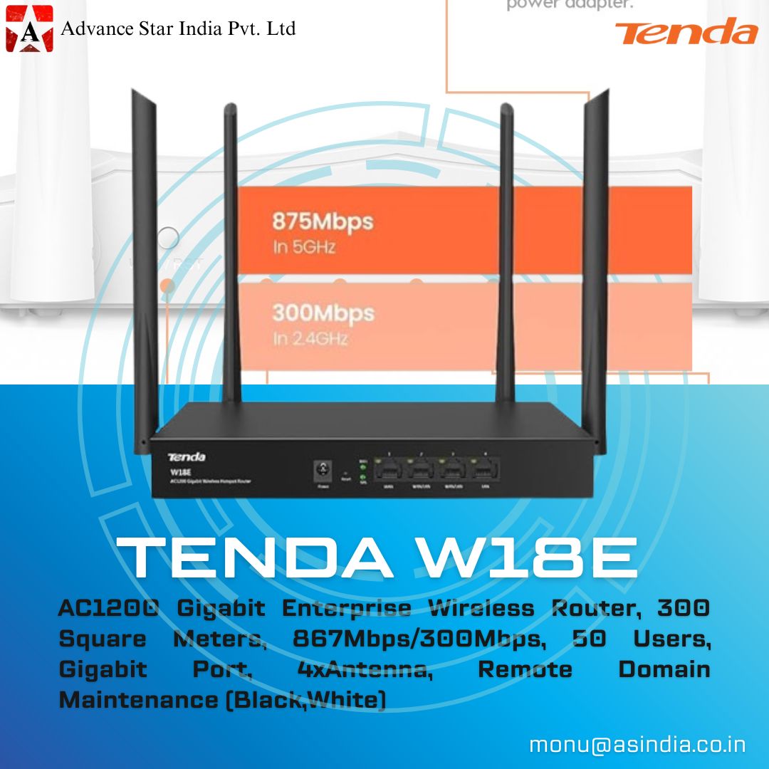 W18E AC1200 Dual Band Gigabit Wireless Router Dealer in Delhi