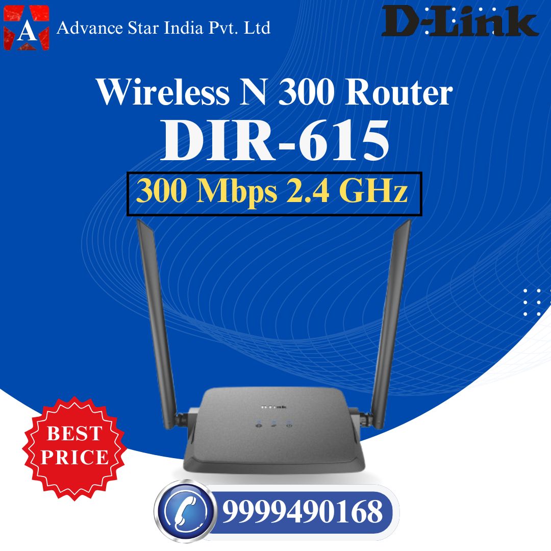DIR-615 Wireless N 300 Router Dealer in Nehru Place Delhi