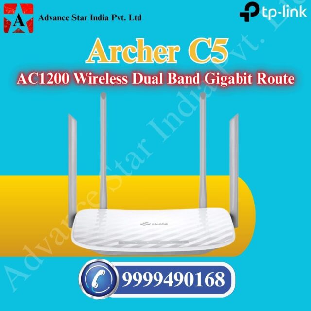 Archer C5 AC1200 Wireless Dual Band Gigabit Router Dealer Delhi