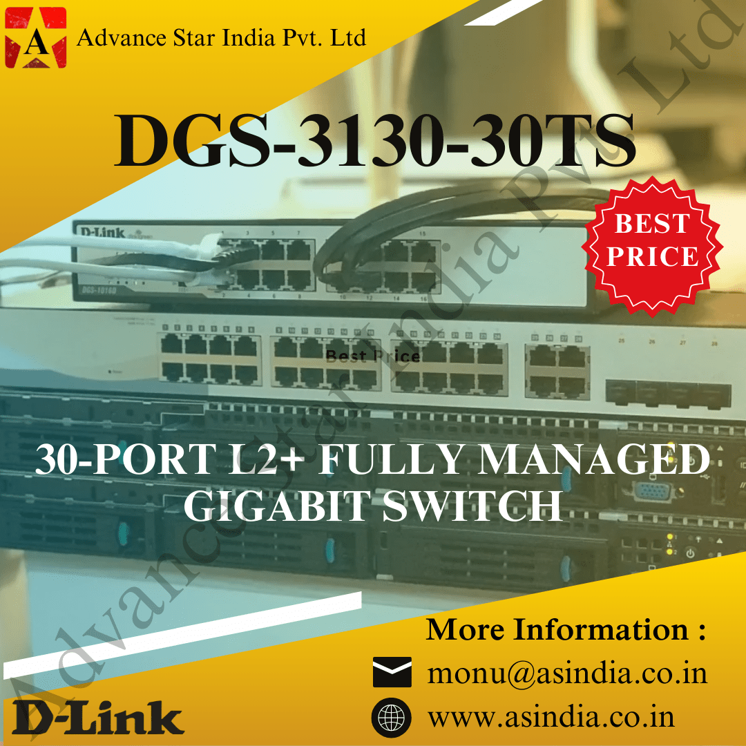 DGS-3130-30TS 30-Port Managed Switch Dealer in Nehru Place