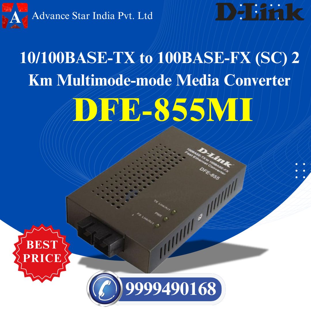 D-Link DFE-855Mi Media Converter Dealer in Nehru Place Delhi