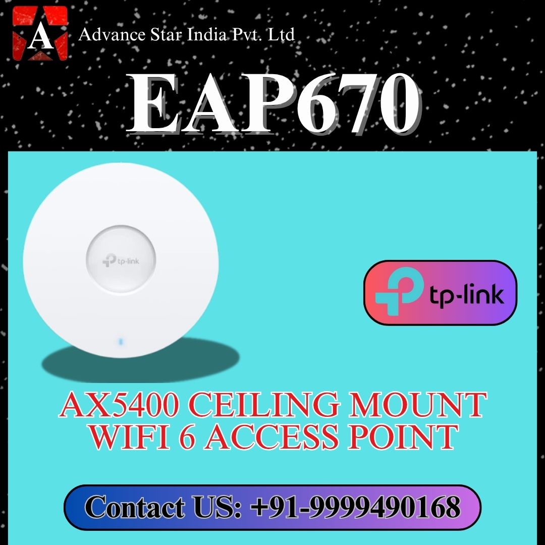 EAP670 Ceiling Mount WiFi 6 Access Point Dealer in Nehru Place