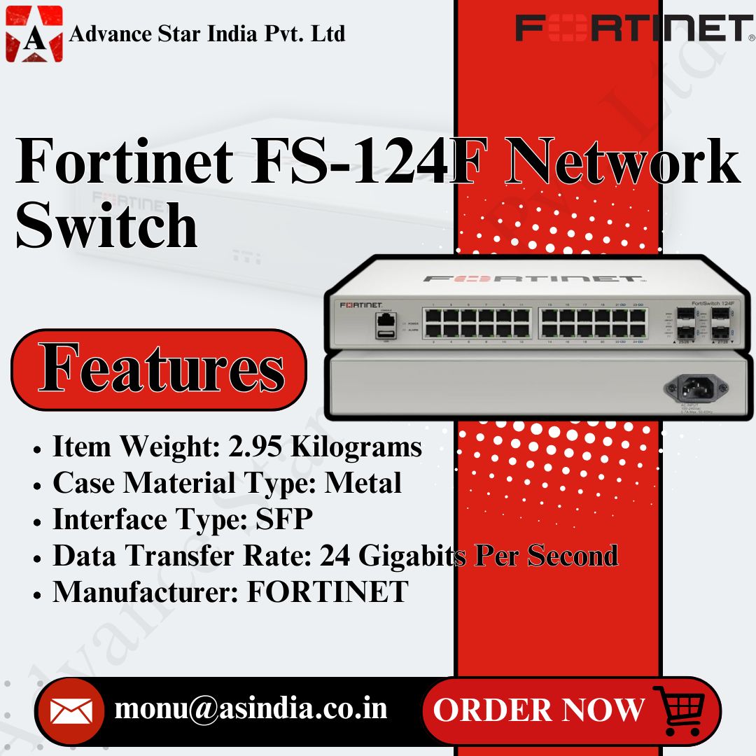 FORTINET FortiSwitch FS-124F Dealer in Nehru Place Delhi