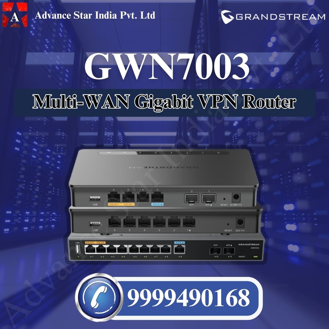 GWN7003 11-Port VPN Router Dealer in Nehru Place Delhi NCR