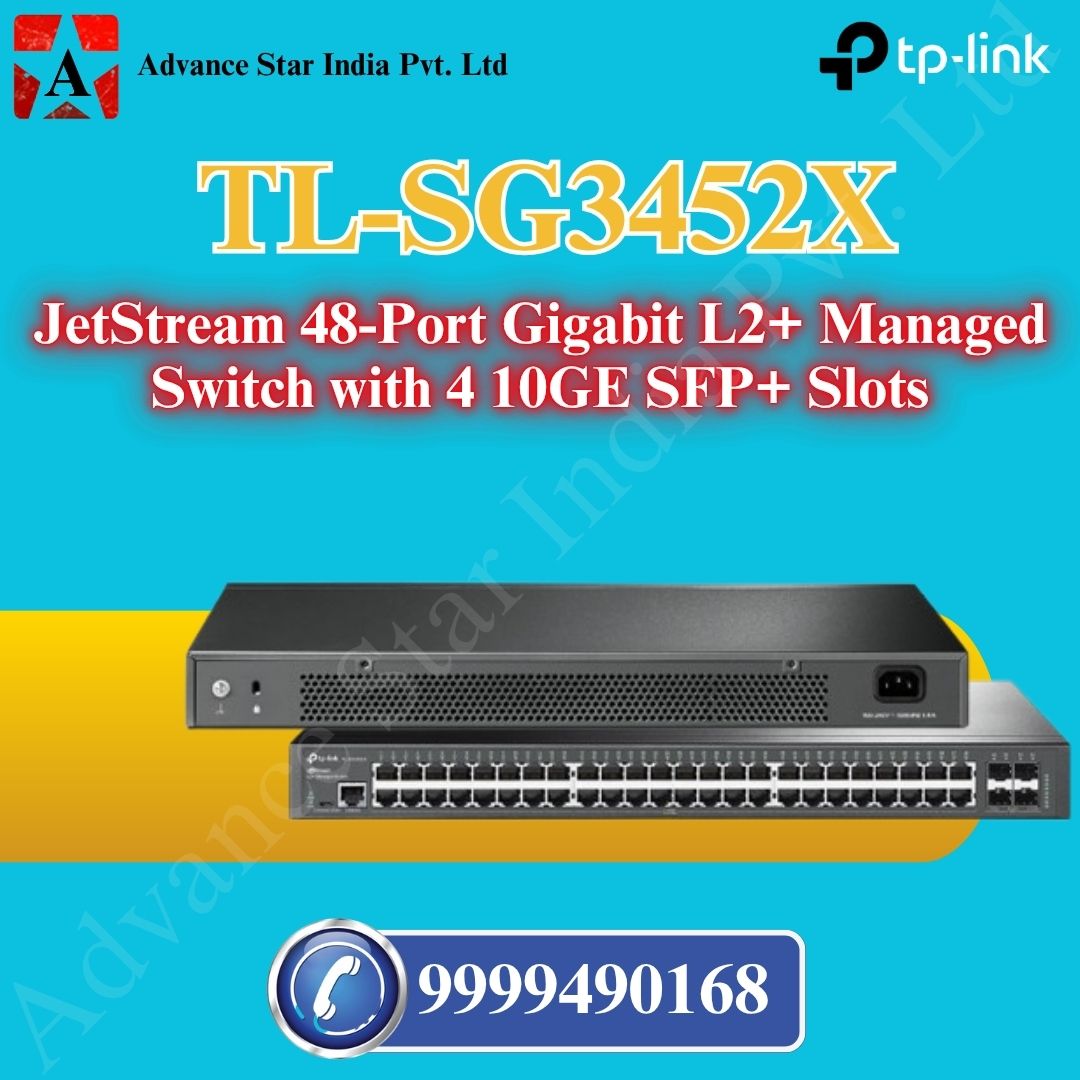TL-SG3452X 48-Port Managed Switch Dealer in Nehru Place Delhi