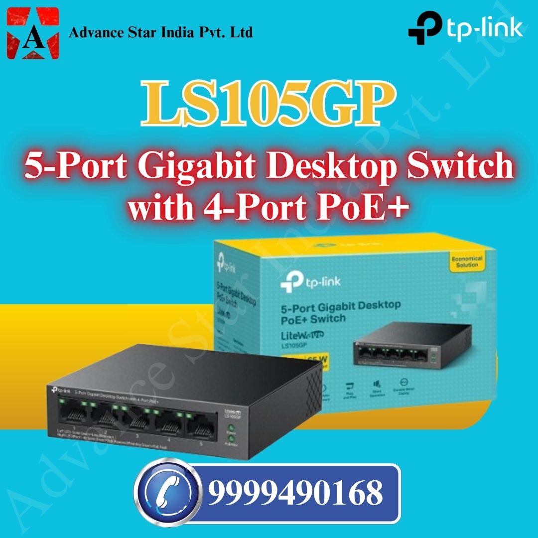 LS105GP 5-Port Gigabit Desktop Switch Dealer in Nehru Place